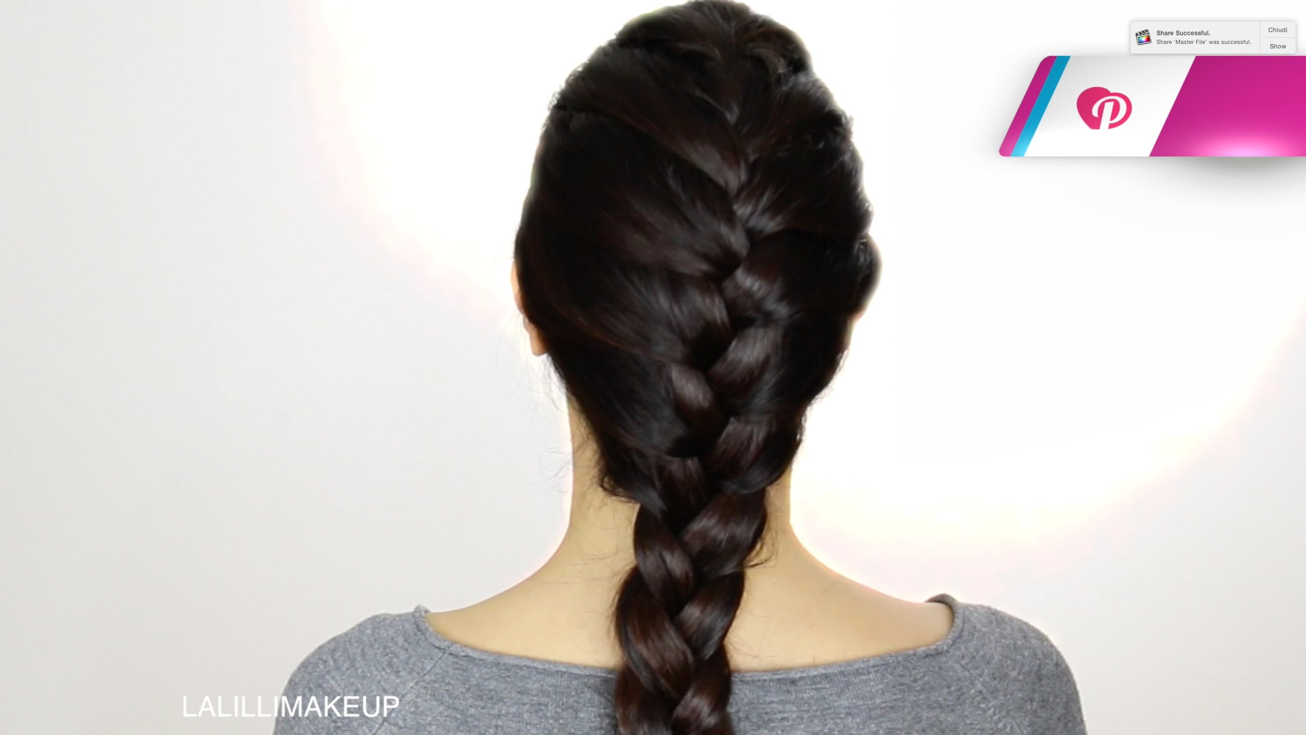 Come creare una Treccia alla francese: tutorial video